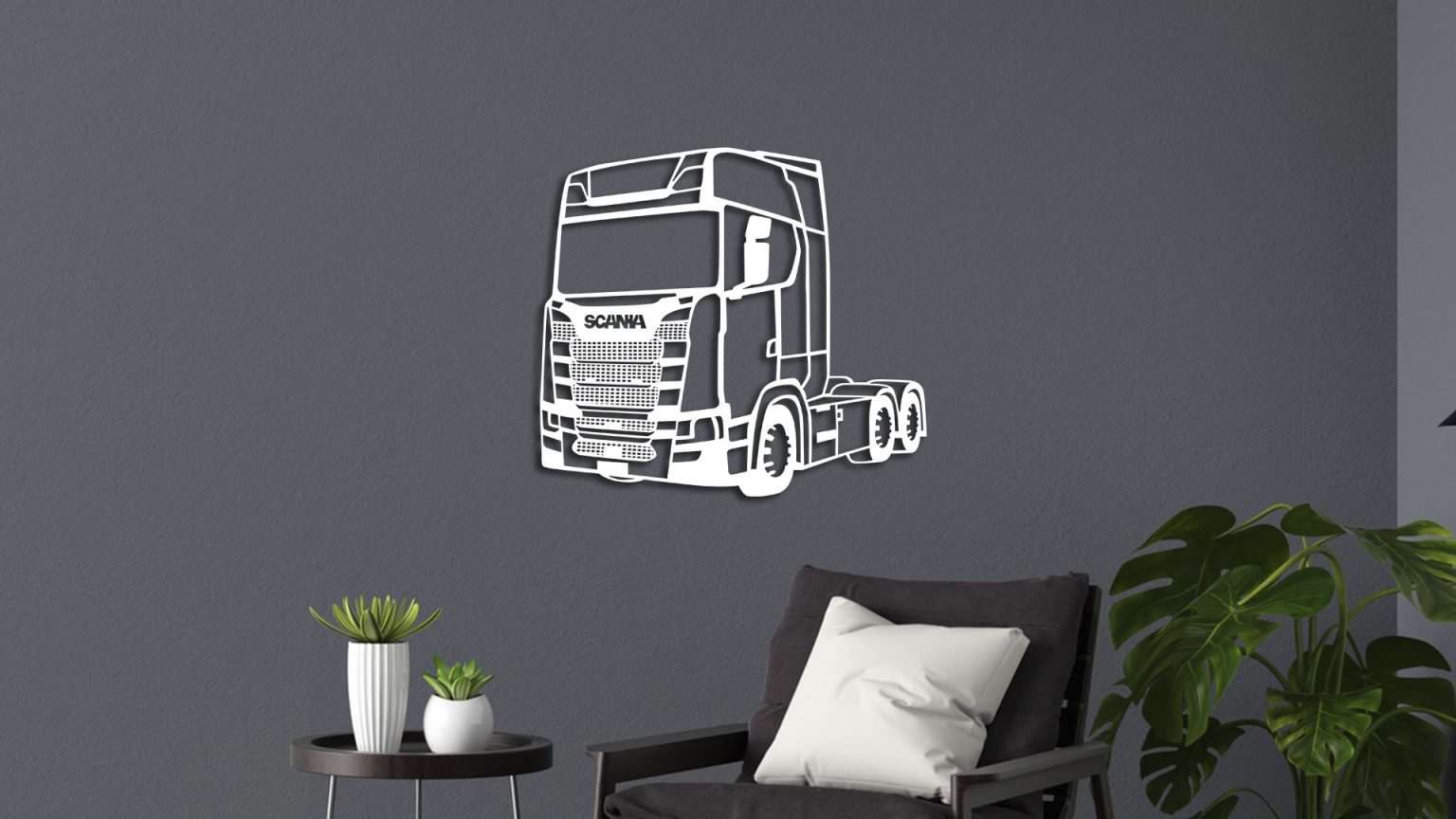 SCANIA 770S V8 - onlysilhouettes.com